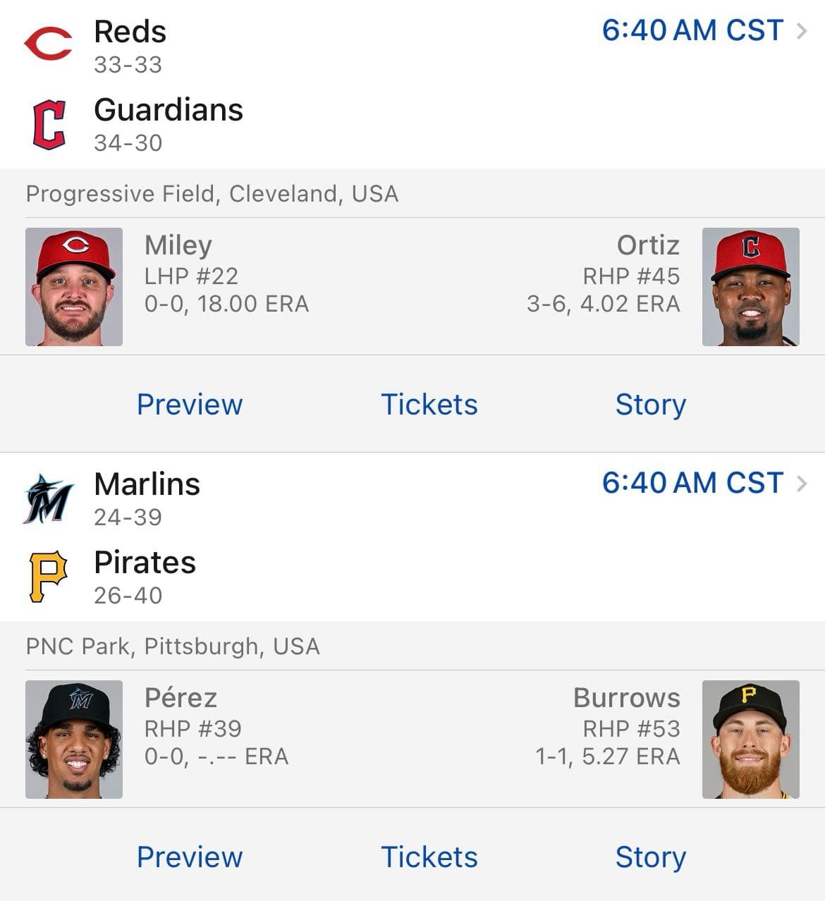 2025/6/10 MLB 所有賽事預告（9 場） - MLB板 | Dcard