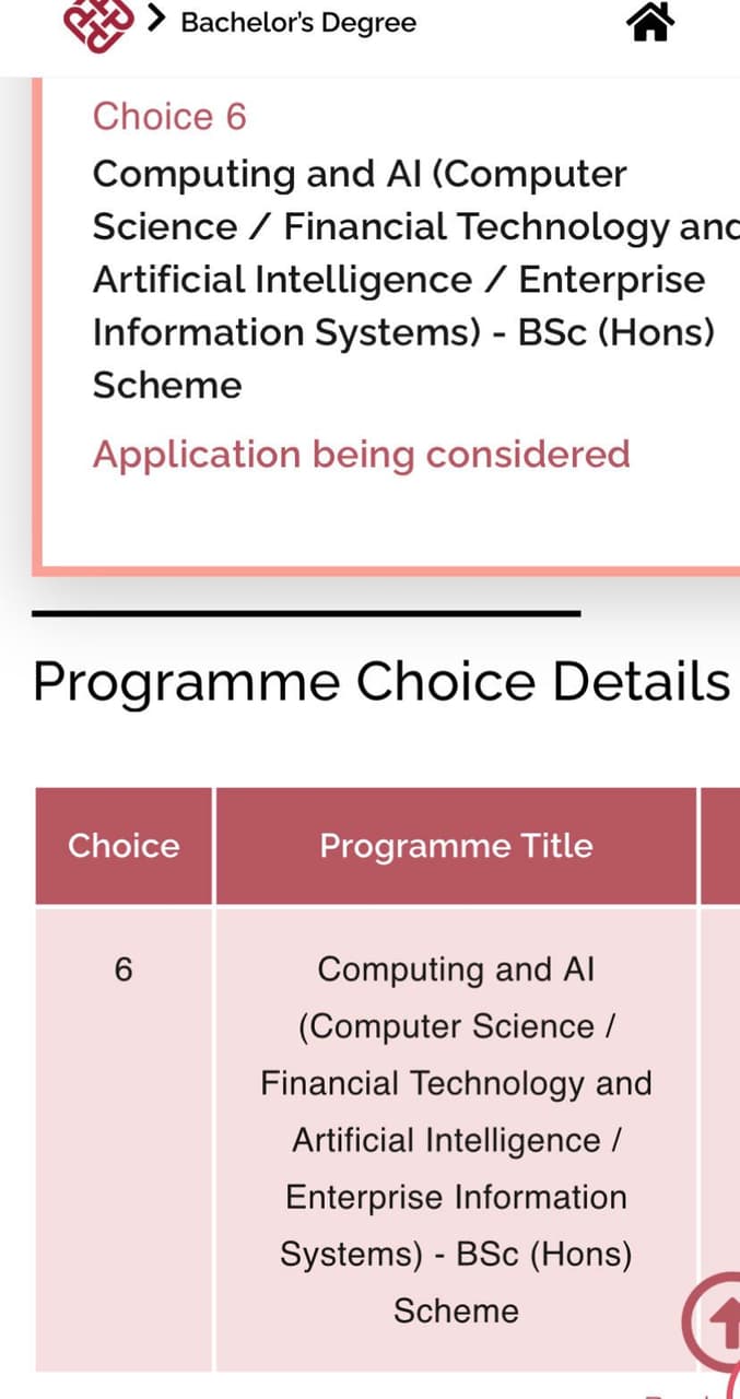 大學原來睇得到JUPAS choice次序？！ - DSE 考生專區板 | Dcard