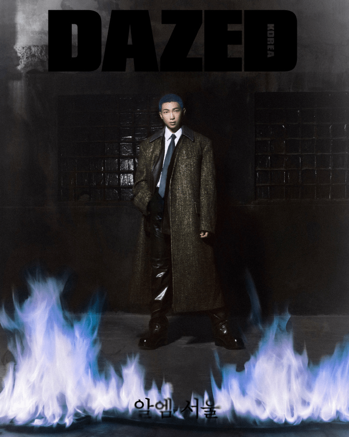 #分享 DAZED KOREA十月刊 封面人物 - RM - BTS板 | Dcard