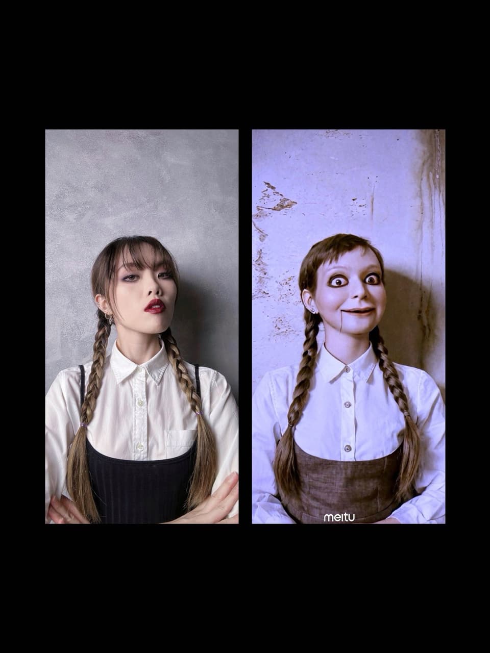 美圖秀秀限免🎃萬聖節變身快去玩 - 凡妮99 (@vs99) | Dcard