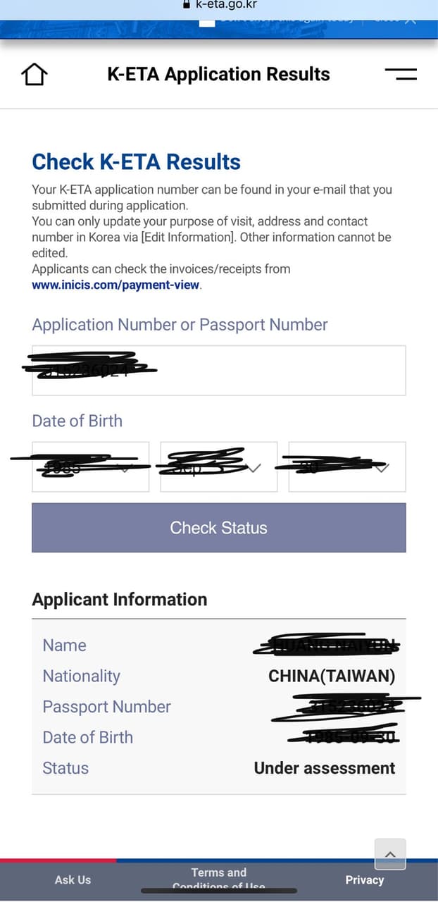 韓國自由行 K-eta申請問題 - 旅遊板 | Dcard