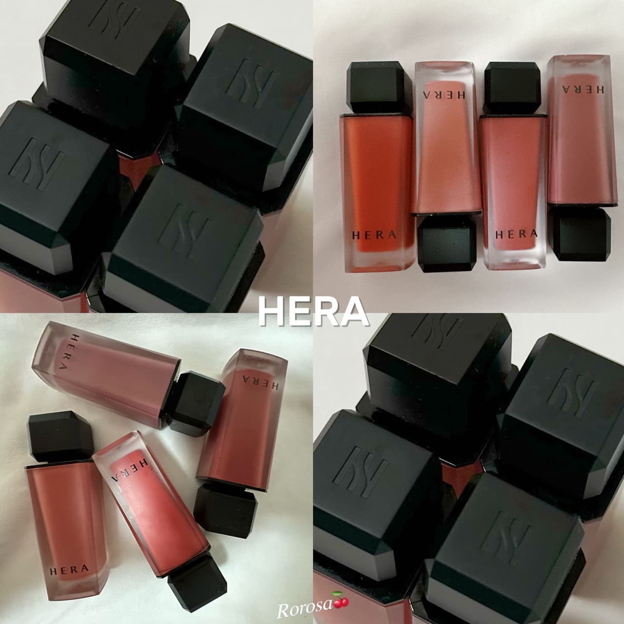 #試色 Jennie 同款唇膏💄 HERA 魅感致彩啞光唇釉 #435 #288 #499 #189 - 美妝板 | Dcard