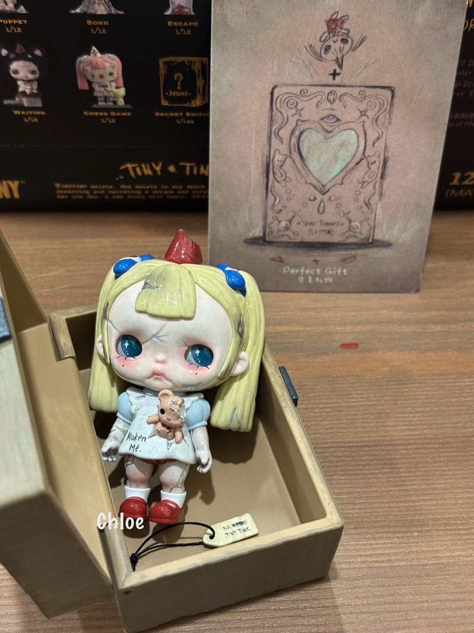 TINY TINY首套盲盒：開場白系列-暗黑系哥德風公仔🎭 - 子非魚 (@phoebe94) | Dcard