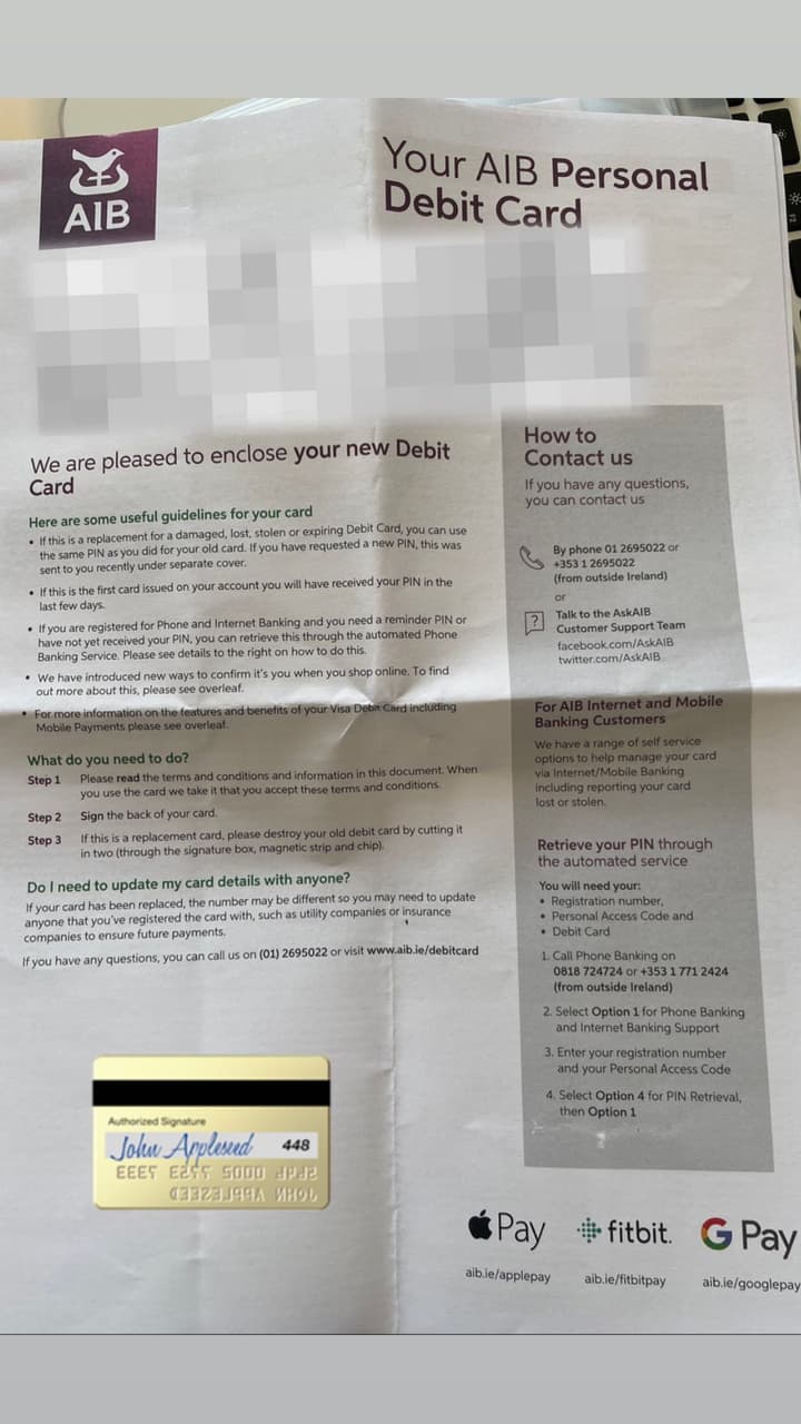 #打工度假 愛爾蘭🇮🇪 如何申請AIB銀行帳戶 - 海外工作板 | Dcard