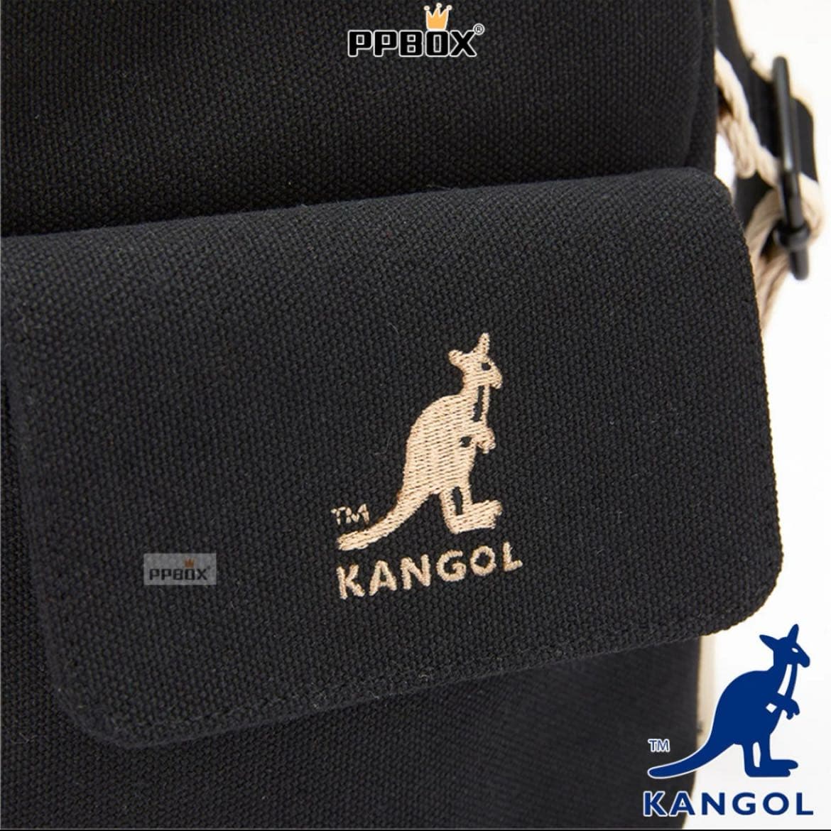 KANGOL 清新口袋側 背包，目前在限時特賣喔🥰🥰 - 阿榮 (@ahwingotorich) | Dcard