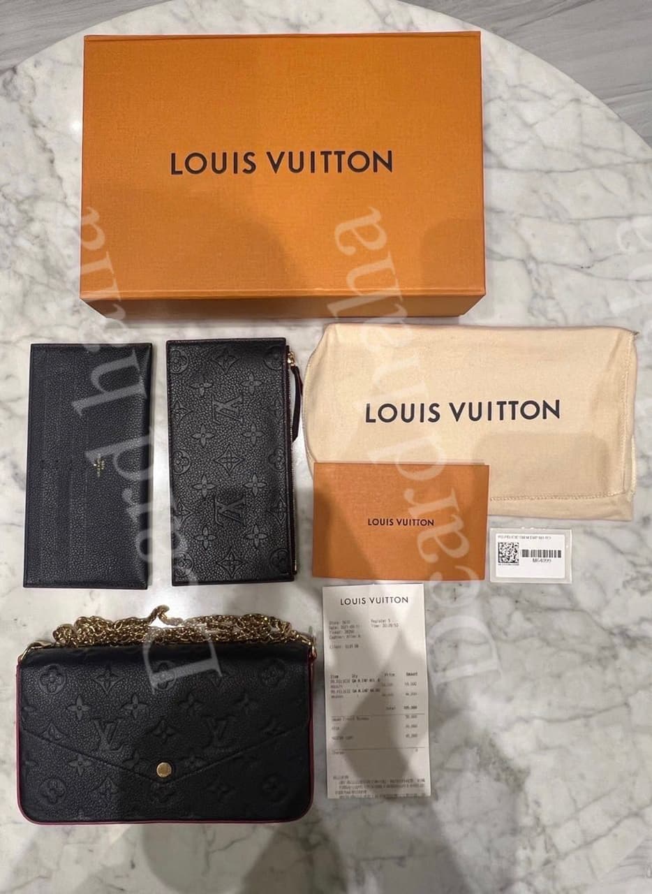 #我要賣 LV Félicie Pochette三合一鏈條包（ 售出） - 二手交易板 | Dcard