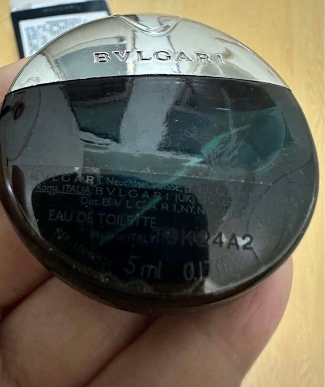 #我要賣 BVLGARIAqva 寶格麗碧藍淡香水5ml/小香 - 二手交易板 | Dcard