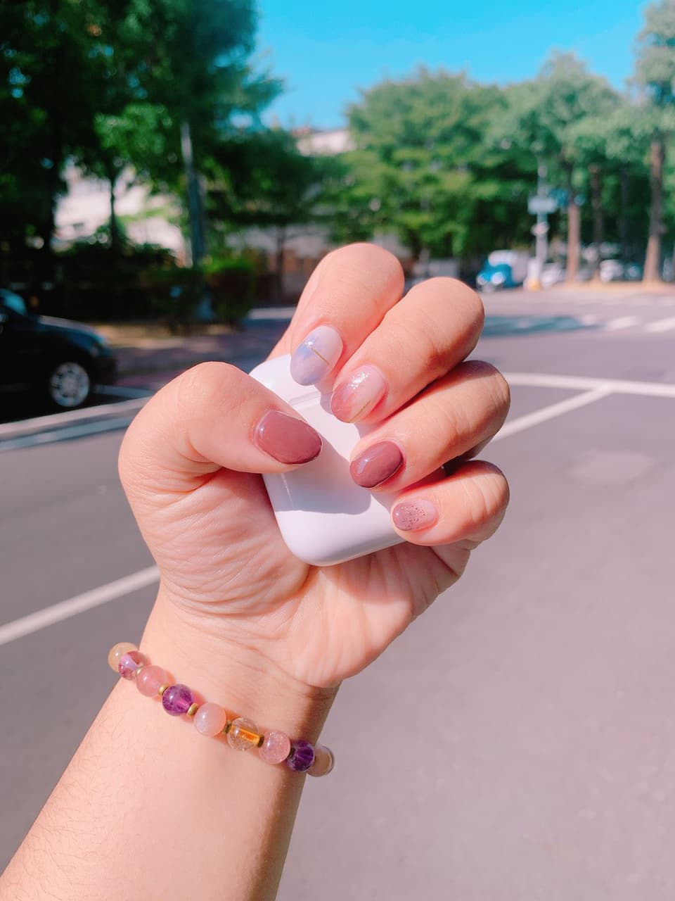 分享 第一次美甲☺️ 美甲板 Dcard