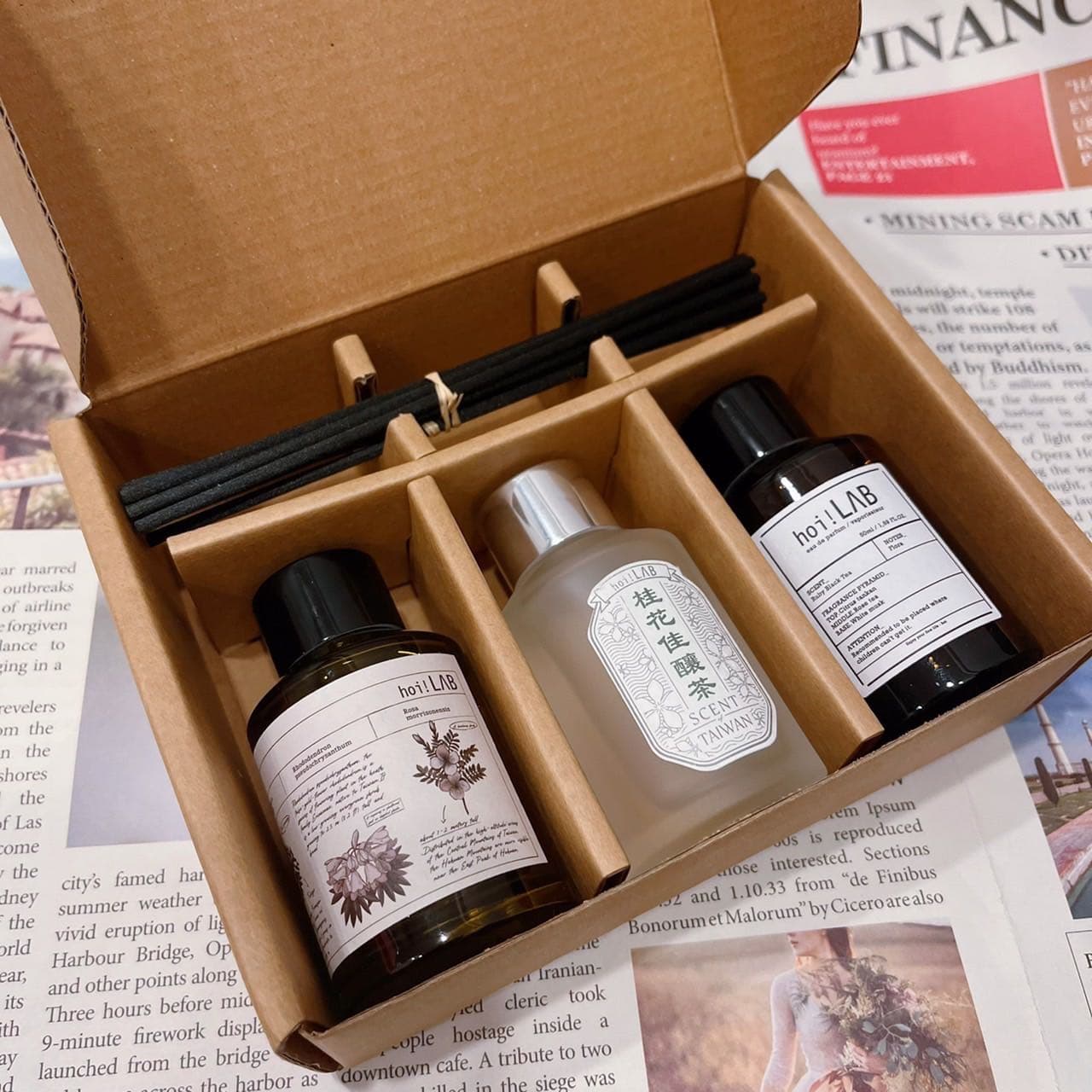 #分享 hoi! LAB 實驗室香氛體驗組開箱 - 香氛板 | Dcard