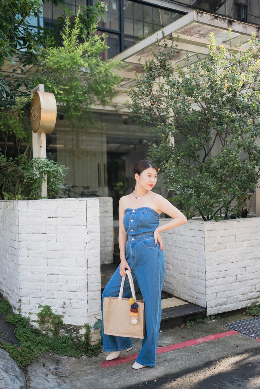 #作品 #人像 #藍色丹寧風OOTD台北街拍 #分享 - 攝影板 | Dcard