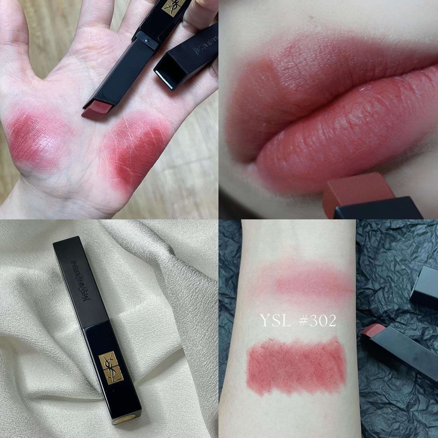 秋冬的荊棘玫瑰 YSL小黑條302 - 美妝板 | Dcard