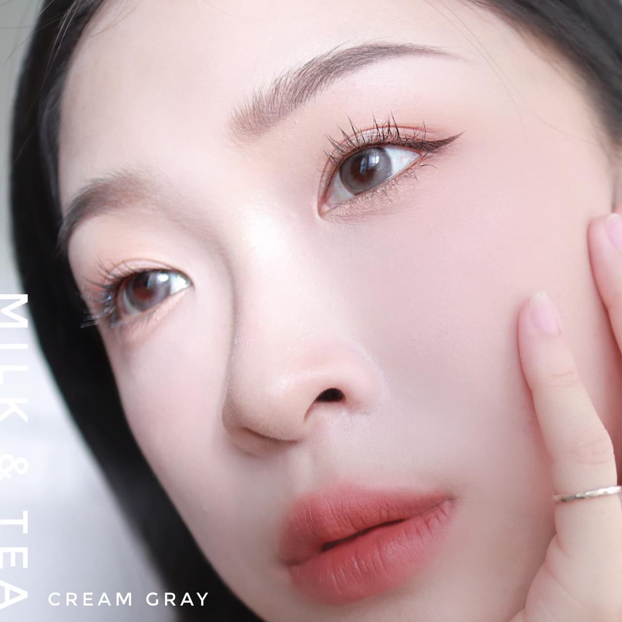 韓國直送chuu Lens空靈狗狗眼新色隱形眼鏡Milk & Tea奶油灰、日拋Cloud Pudding - ianthe.C ...