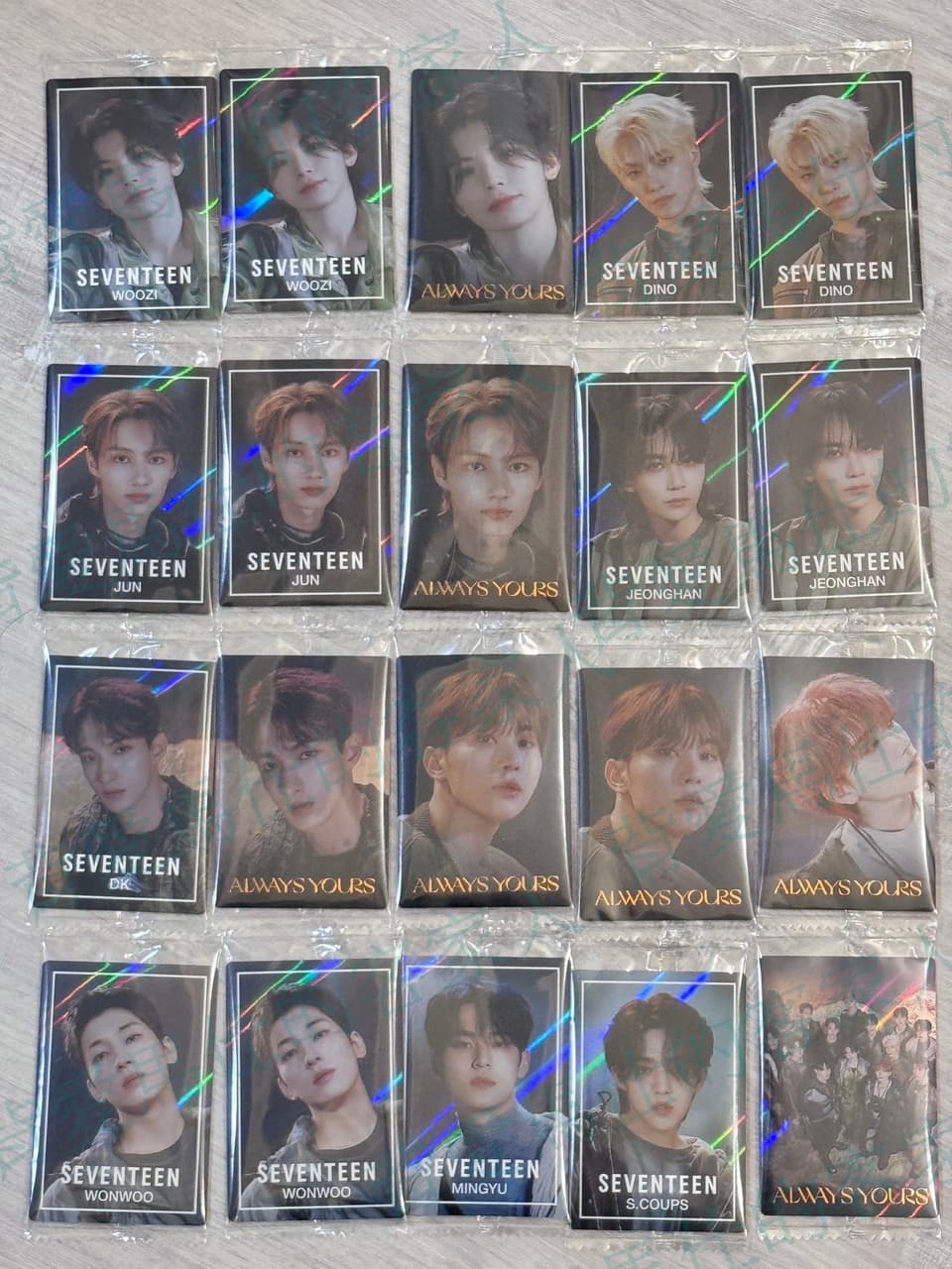 #開箱 萬代 x SVT 威化餅乾盲盒 - SEVENTEEN板 | Dcard