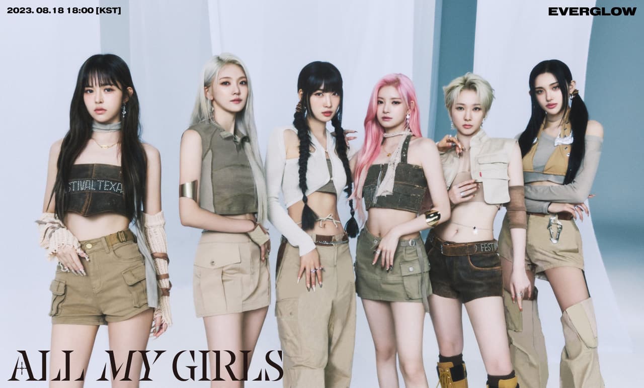 #集中討論 EVERGLOW《ALL MY GIRLS》8/18 正式回歸！ - 追星板 | Dcard