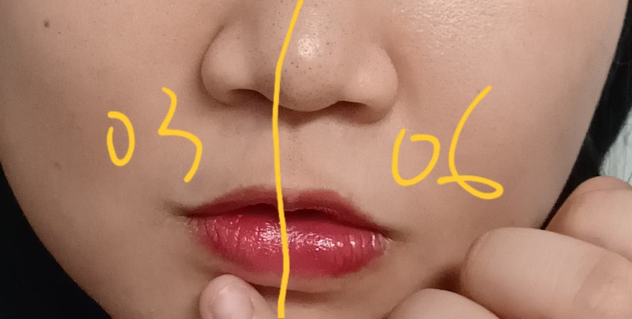 #分享 媚點luxe新裝，唇膏殼S/L +RD03、RD06上唇 - 美妝板 | Dcard