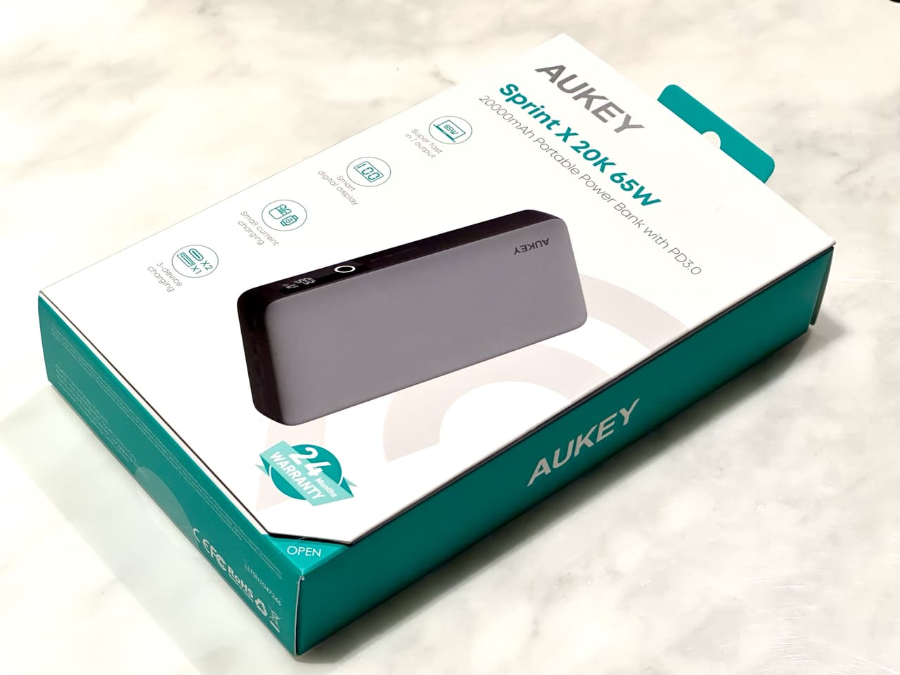 [開箱] AUKEY Omnia II 第二代氮化鎵系列充電器、行動電源 - 3C板 | Dcard
