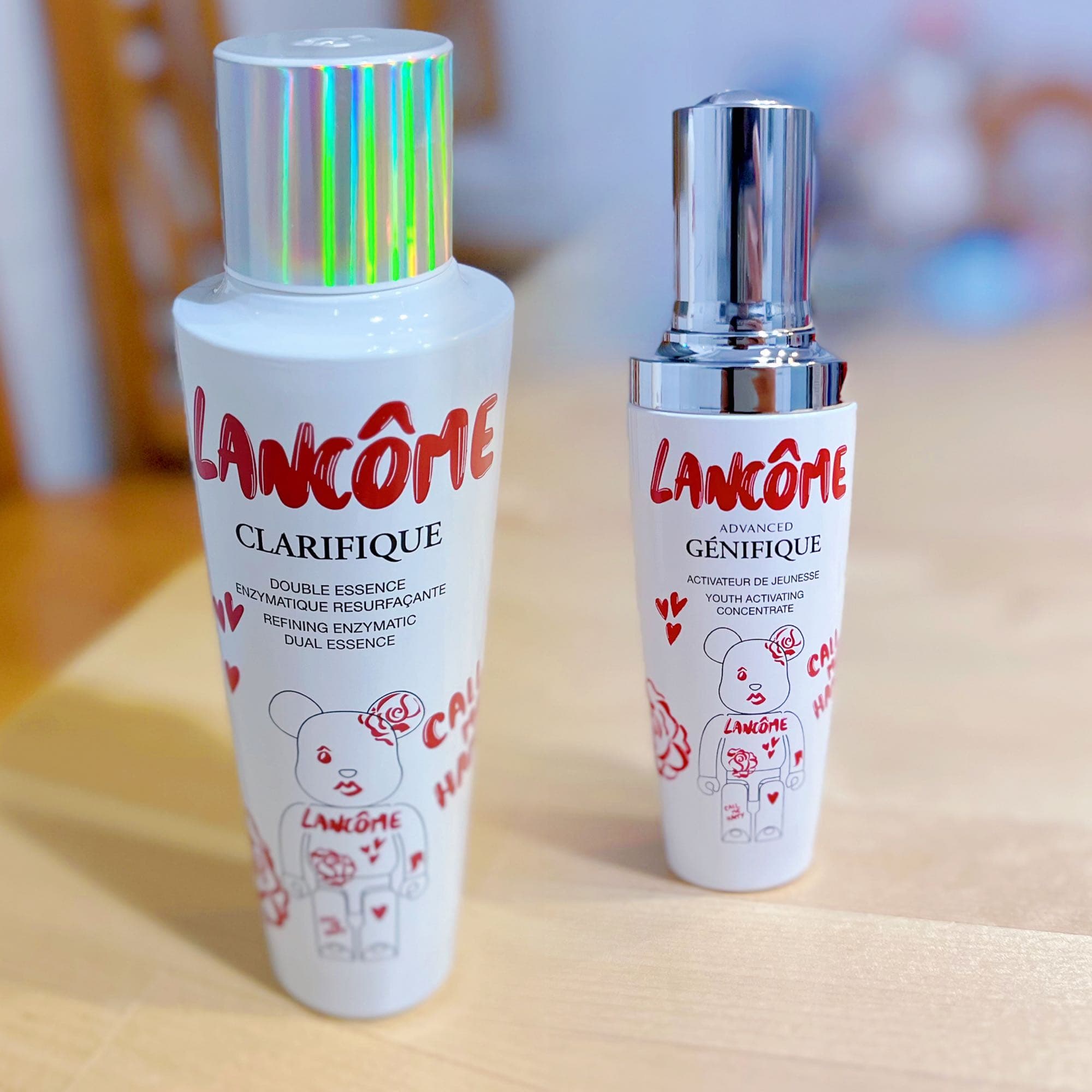 #開箱 #分享 蘭蔻 Lancôme X Be@REBICK聯名商品（400%+100% 庫柏力克熊開箱） - 美妝板 | Dcard