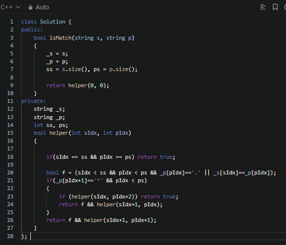 10. Regular Expression Matching 解題紀錄 - 佛朗火箭製造基 (@supersonico) | Dcard