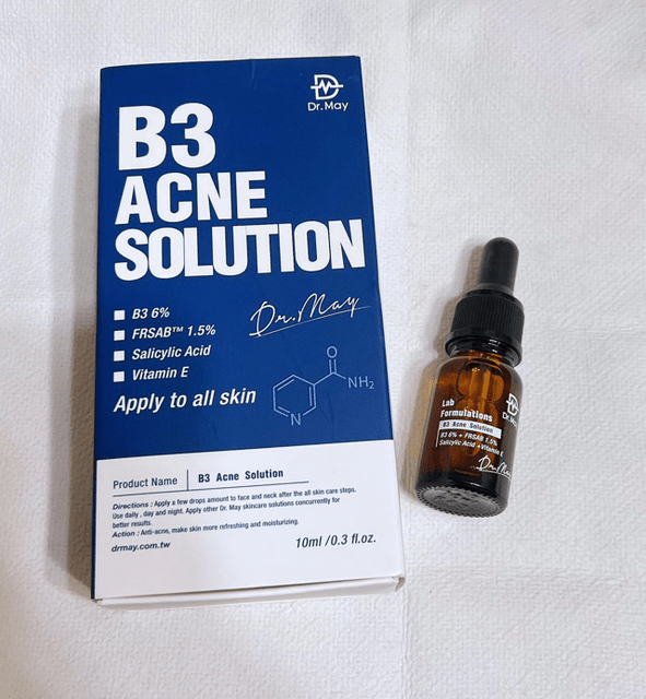 Dr. May美博士199-100/B3專業抗痘精華-開箱/免費蝦幣轉盤1蝦25蝦 - 伊漾 (@eevee_) | Dcard