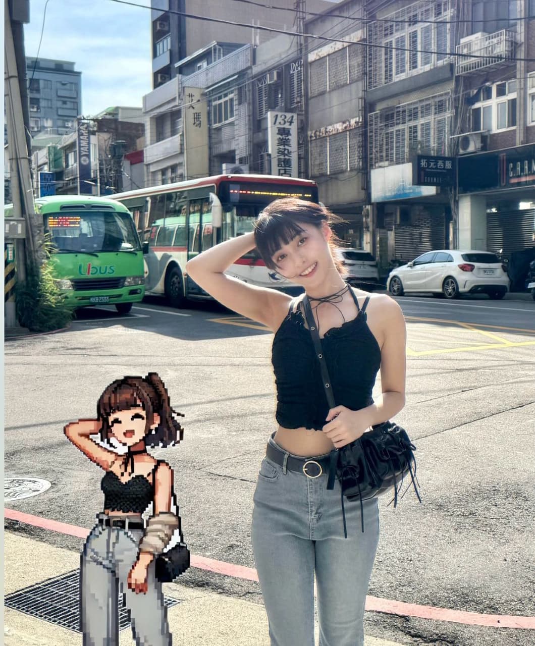 用近期穿搭做的超可愛像素風 .˚ - 穿搭板 | Dcard