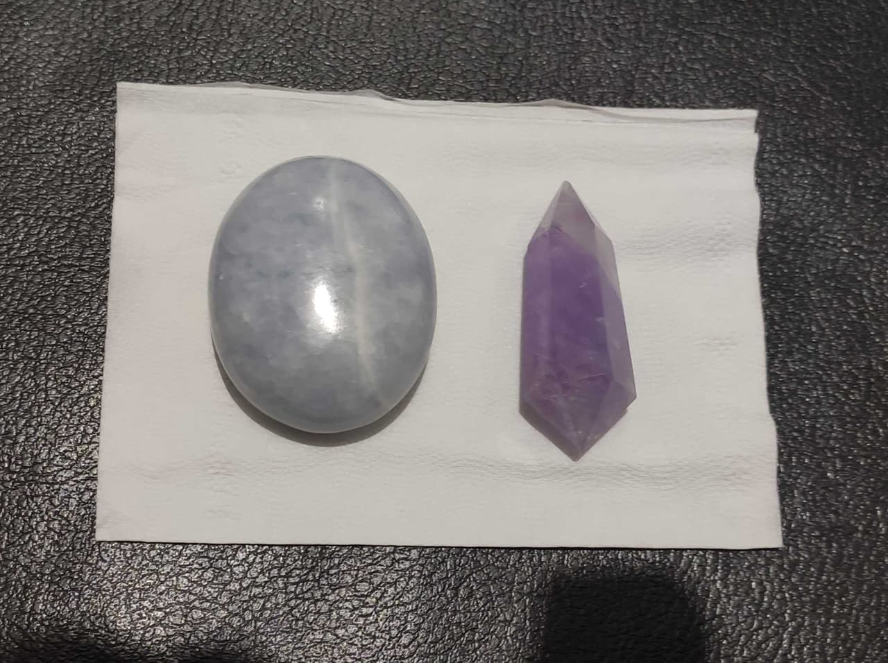 藏品分享# 藍方解（天青石）&紫水晶 - 司嵐 (@argentstar) | Dcard