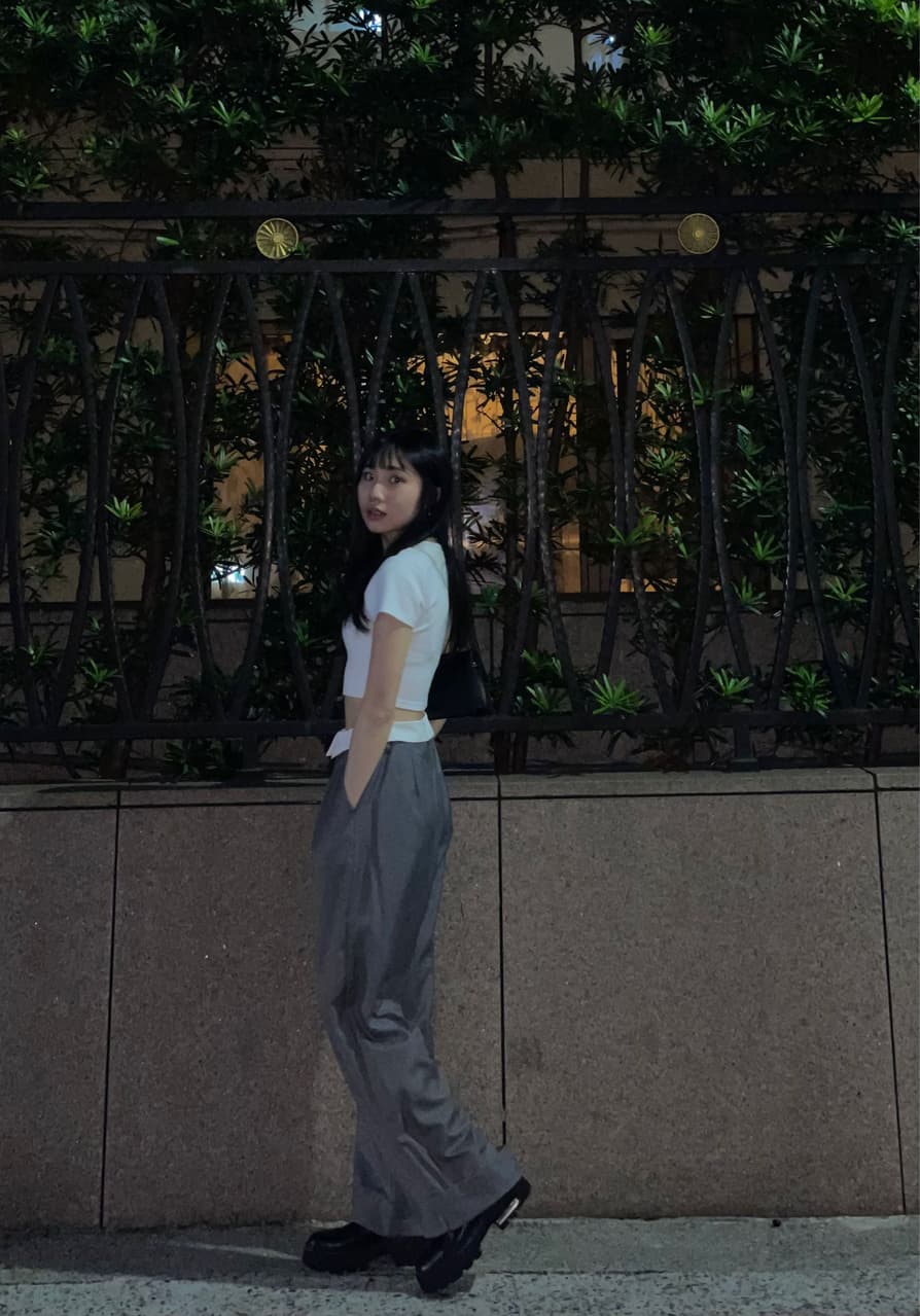 #分享 155cm 夏末黑白灰日常穿搭🤍🖤 - 穿搭板 | Dcard