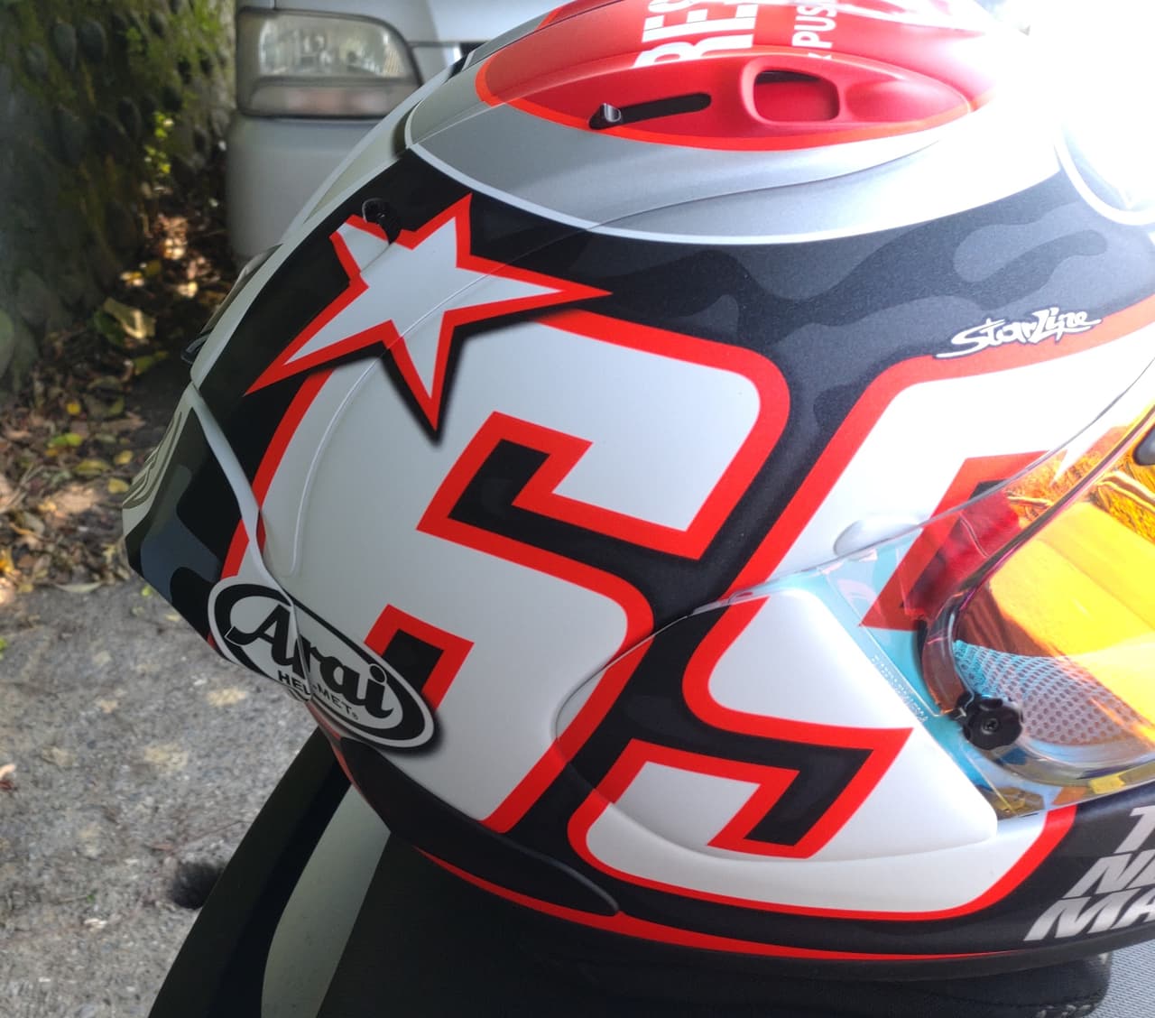 #人身部品 Arai RX7X 簡易開箱 & S/A 比較心得 - 重機板 | Dcard