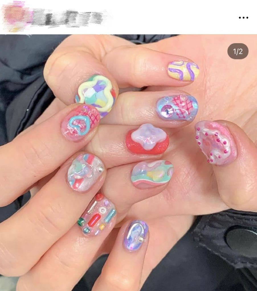 問題 高雄繽紛美甲 美甲板 Dcard