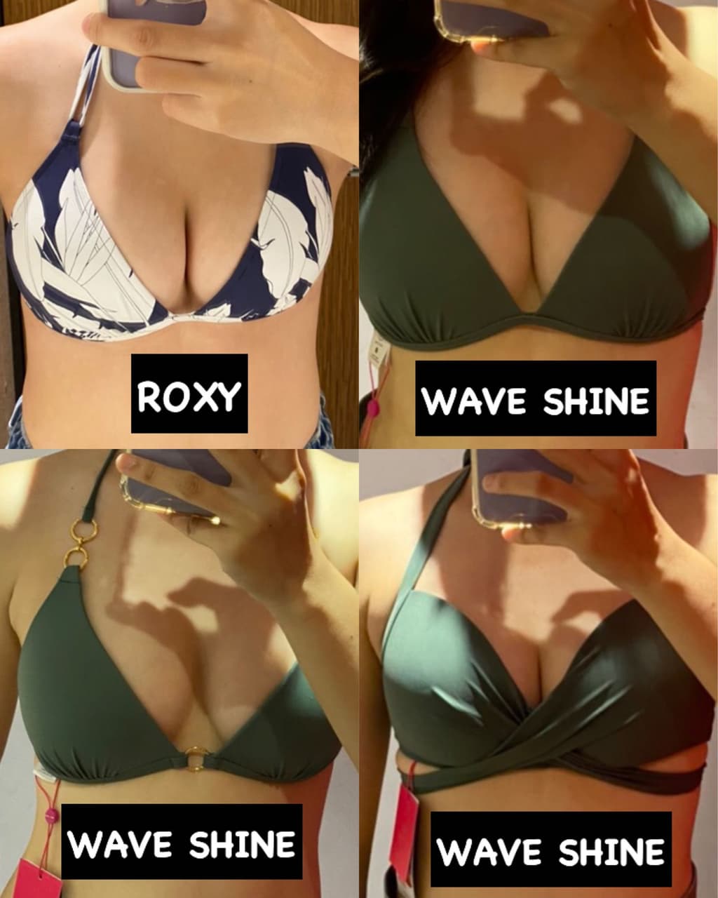 更新 一些比基尼分享（內有ROXY、WAVE SHINE、AIR SPACE比較） - 女孩板 | Dcard