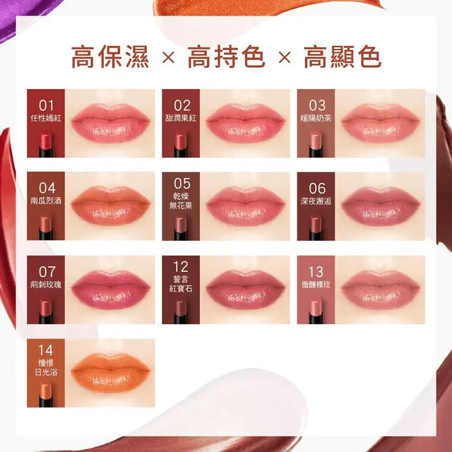 色號超齊😍 KATE凱婷 怪獸級持色唇膏 💕顯色又保濕 - Molly醬 (@mollytu) | Dcard