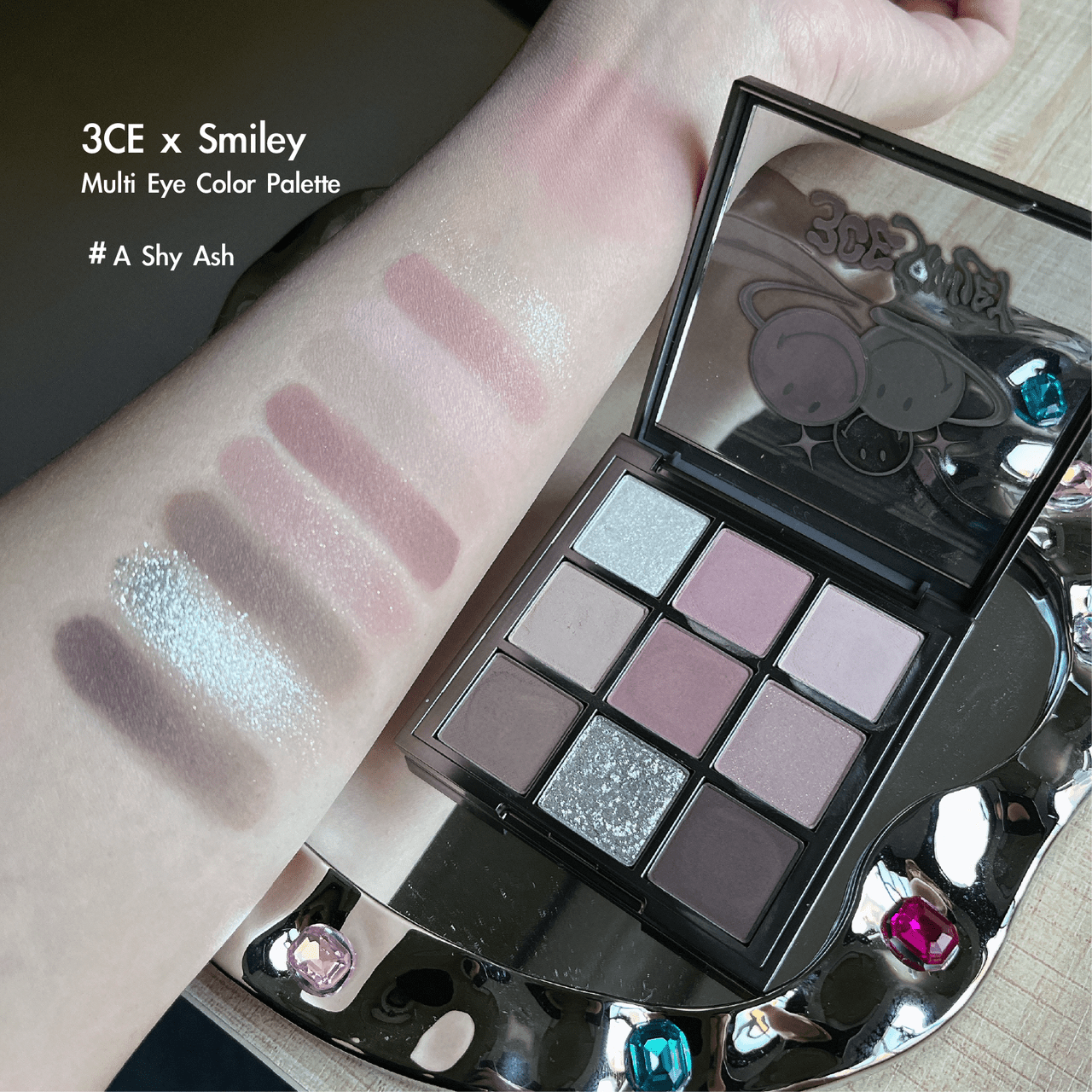 #試色 一見鐘情的 𝟑𝐂𝐄 𝐱 𝐒𝐦𝐢𝐥𝐞𝐲 系列 🖤 - 美妝板 | Dcard
