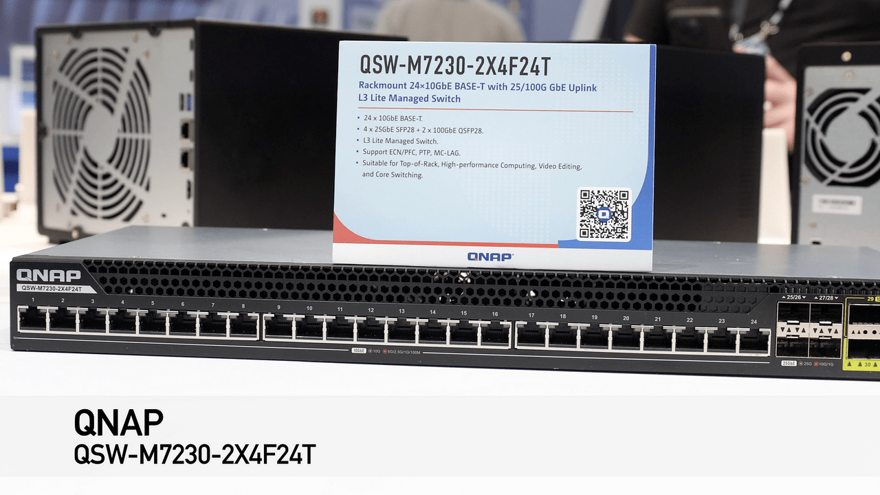 威聯通 COMPUTEX，HA 解決方案亮相！還有AI 應用、備份策略與多款 QNAP 新機一次看 - EnterBox (@enterbox) | Dcard