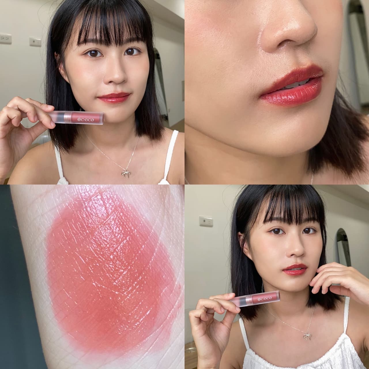 #抽獎 CGCO高保濕唇釉 全系列試色分享💖 - 嚕比 Ruby (@ruby__ii) | Dcard
