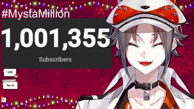 Mysta Youtube百萬訂閱 - VTuber板 | Dcard
