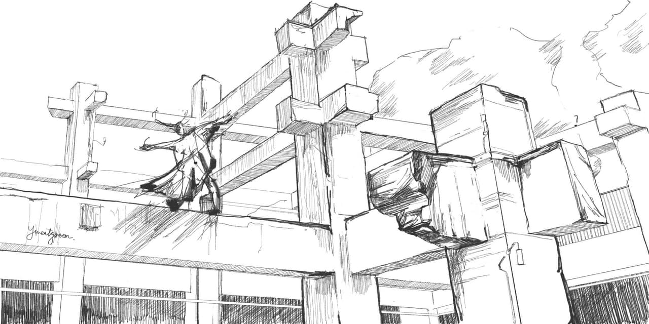 《河樂廣場》The Spring - 插畫板 | Dcard