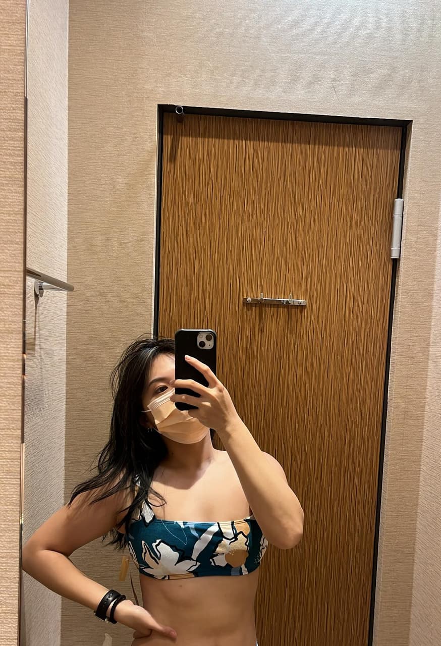 #開箱 新買的ROXY比基尼 - 女孩板 | Dcard