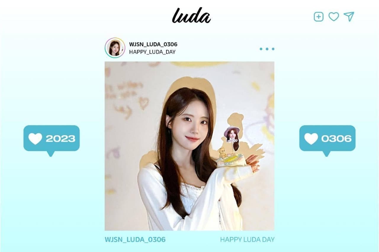 #分享 230306 LUDA生日快樂🎂🎉 - 宇宙少女板 | Dcard