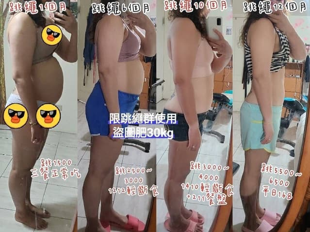 #心得 用了一年改變飲食+跳繩 - 減肥板 | Dcard