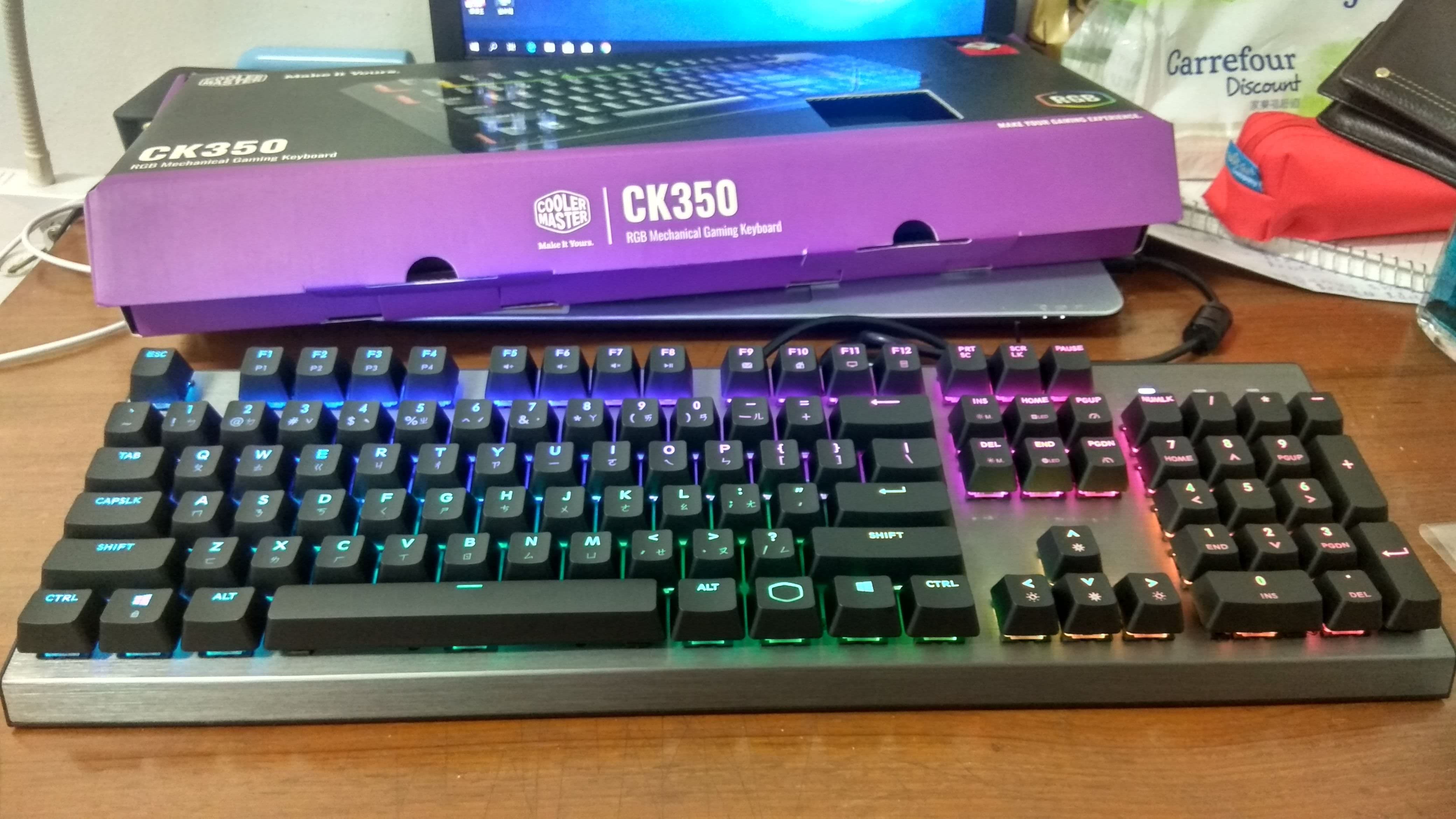Cooler Master CK350 紅軸不專業開箱 - 3C板 | Dcard