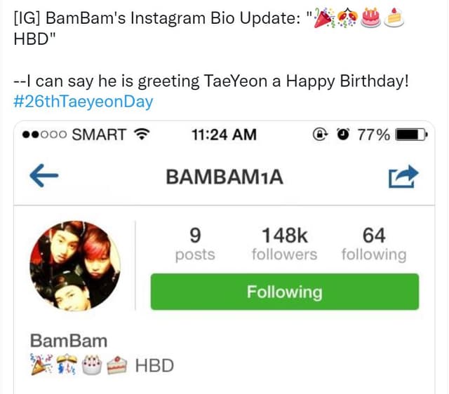 #分享 R.I.P Double B 🐍 追星成功的 SONE 斑斑害羞到抬不起頭 🥺 - 追星板 | Dcard