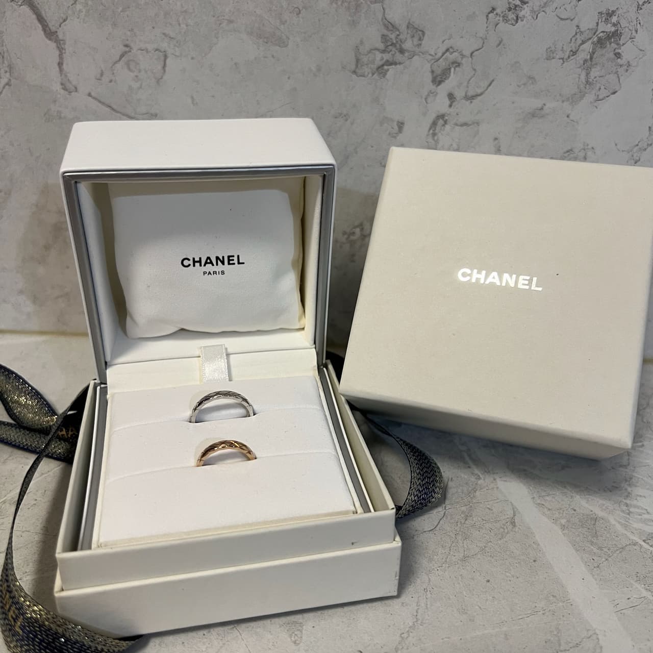 #開箱 Chanel Coco Crush對戒開箱+19吐司零錢包/垂墜耳環 - 精品板 | Dcard