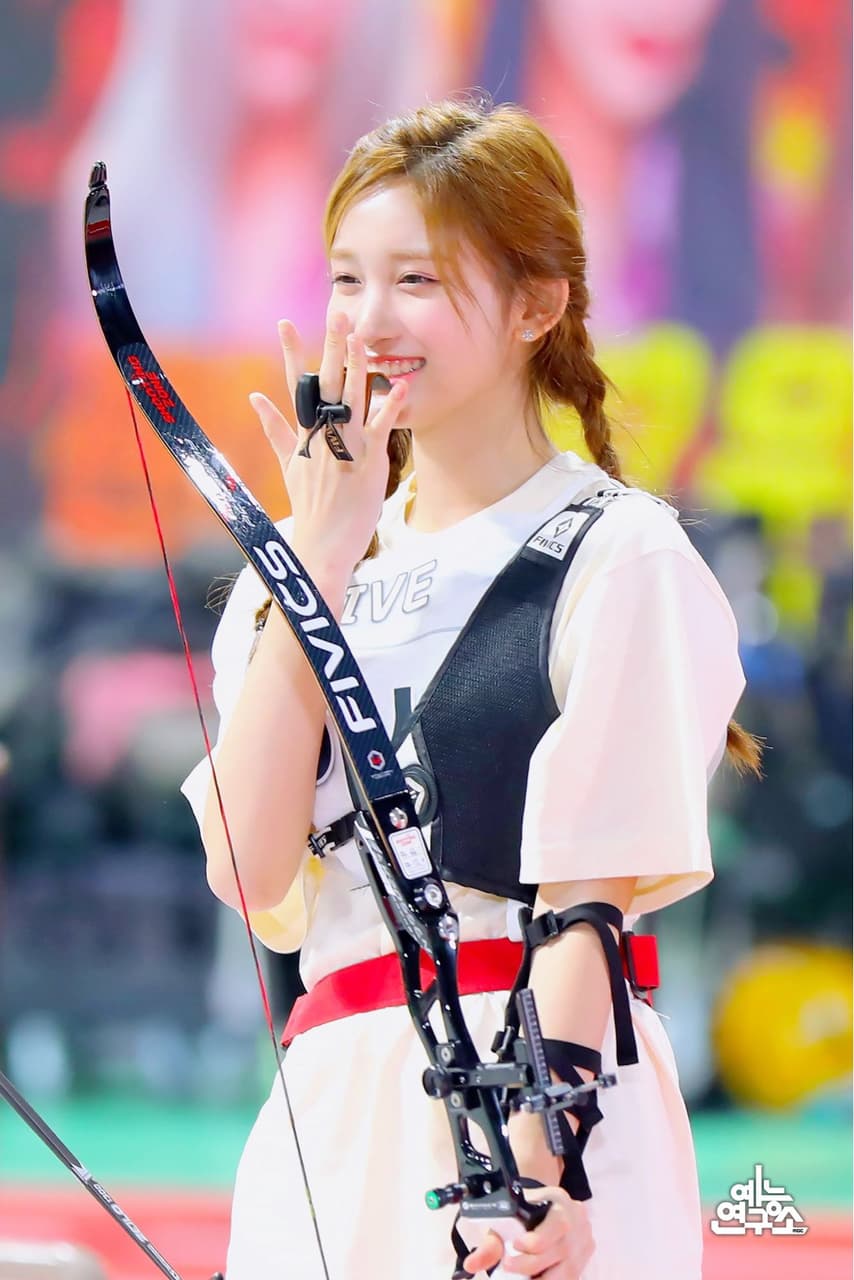 #分享 MBC官方照 偶像運動會—射箭組 - IVE板 | Dcard