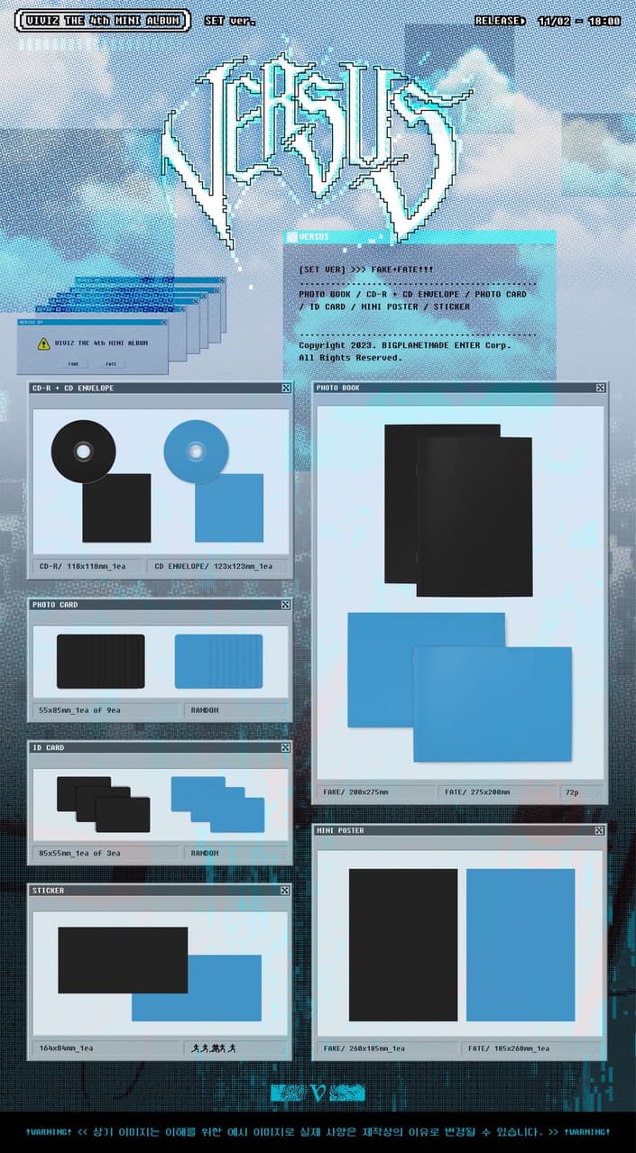 #官方 #集中討論 VIVIZ The 4th Mini Album 'VERSUS' 2023. 11. 2. 6PM (KST)回歸前預告討論文 - B22-3 留言 | Dcard