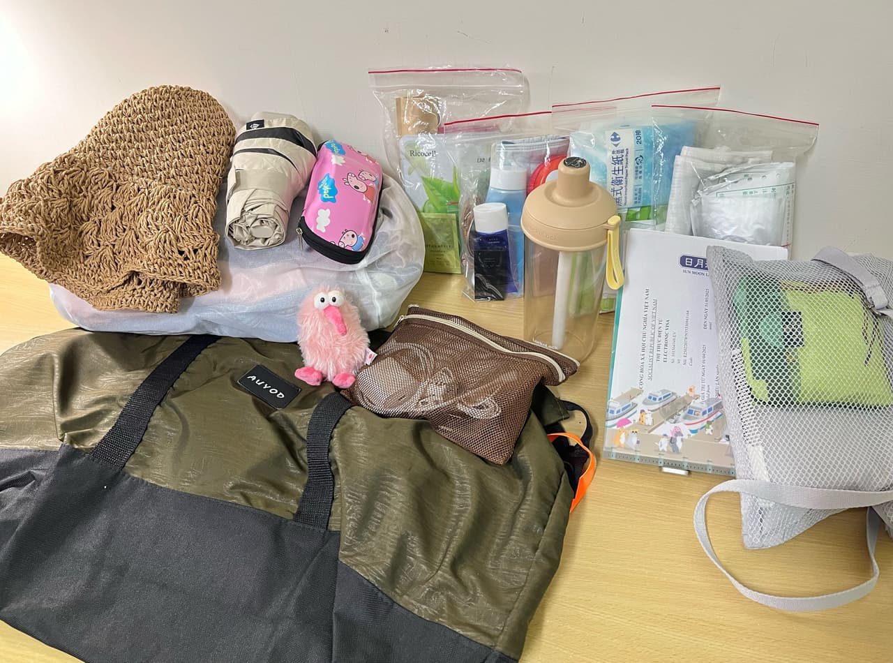 挑戰7公斤手提行李出國玩四天 - 客家千金 (@im1dollar) | Dcard