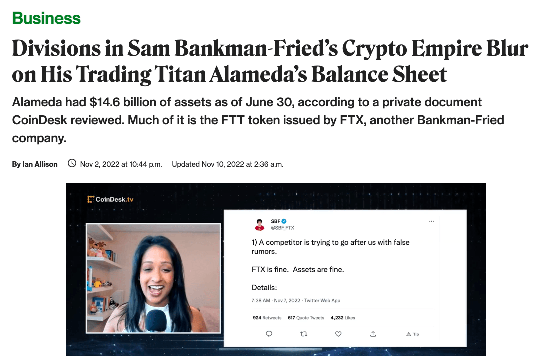 熊市之熊：2022最大雷，FTX 與 Alameda - 加密媽咪 (@metaverse9429) | Dcard