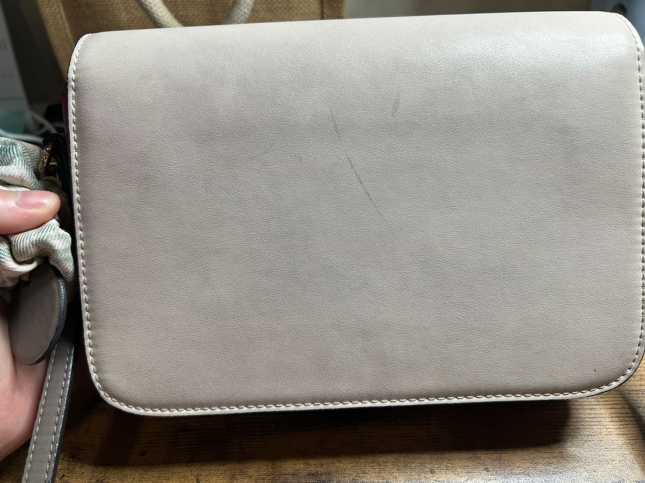 #我要賣 S'AIME COCO真皮多隔層小方包 - 二手交易板 | Dcard