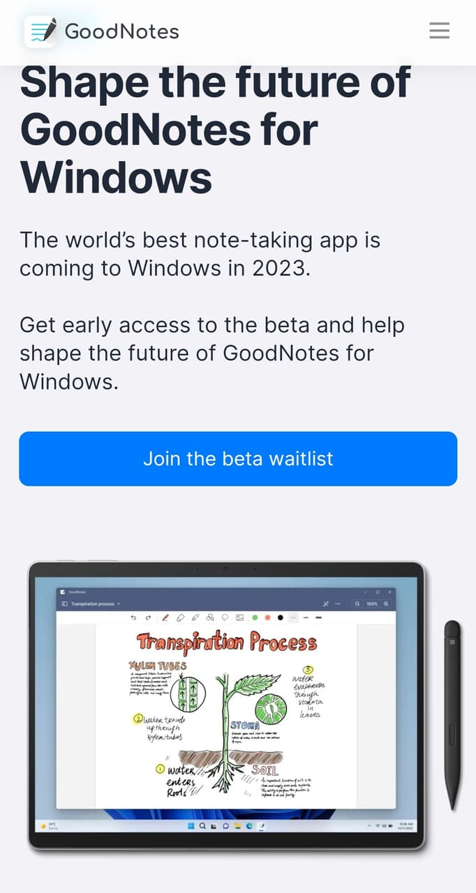 #iPad 重磅筆記軟體GoodNotes 即將登入windows 平台！ - Apple板 | Dcard