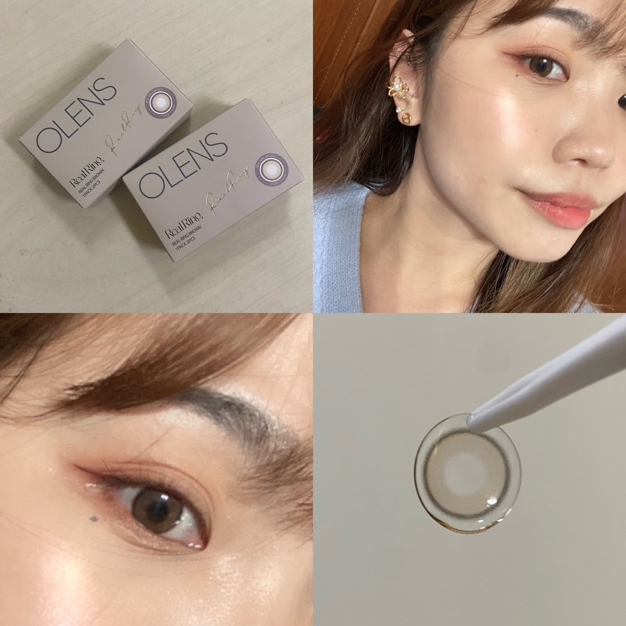 從韓國帶回來的三款OLENS月拋 - 隱形眼鏡板 | Dcard