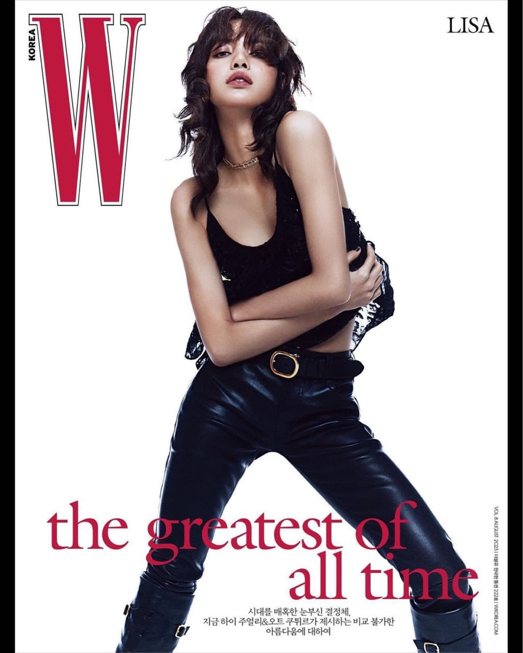 #消息 Lisa WKorea 8月封面 - BLACKPINK板 | Dcard