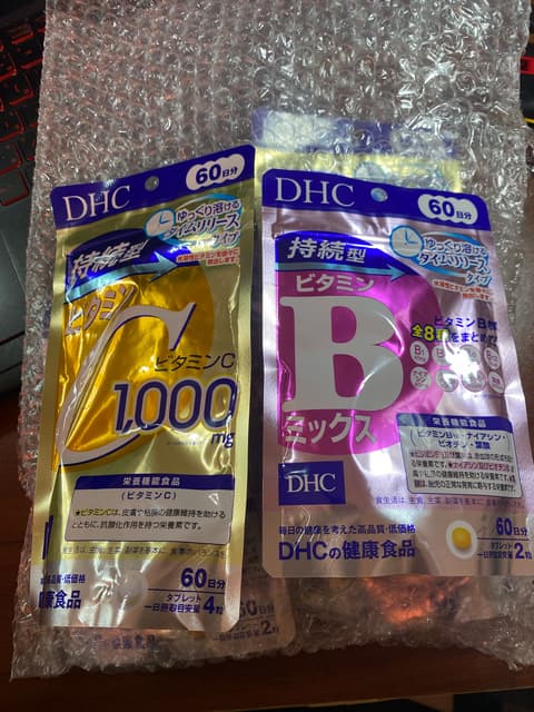 #我要賣 DHC持續型維他命C/B群 60天份 - 二手交易板 | Dcard